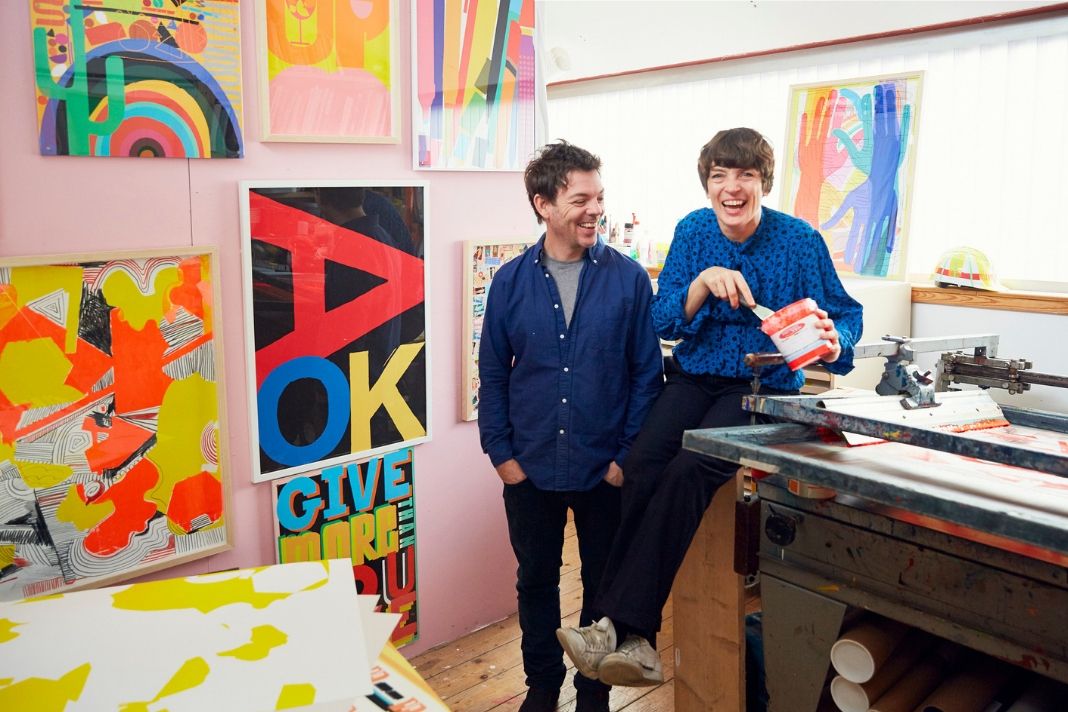 Make a poster workshop with Rude Studio | Clerkenwell Design Week 2019